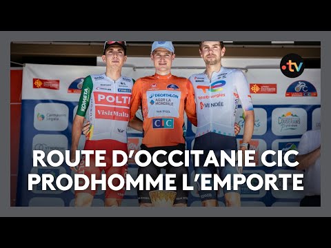 Cyclisme, Nicolas Prodhomme vainqueur du classement général de la Route d'Occitanie CIC 2025