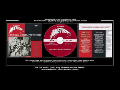 *(1956) Meteor ''Oh! Oh! Mama'' (Meteor 503- A Master) Mary Edwards with The Saxons