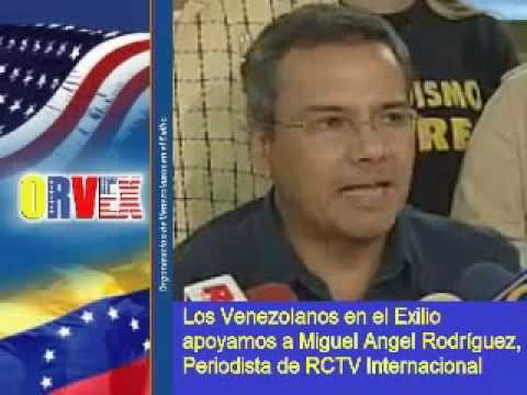 Los Venezolanos en el Exilio apoyamos a Miguel Angel Rodriguez ...