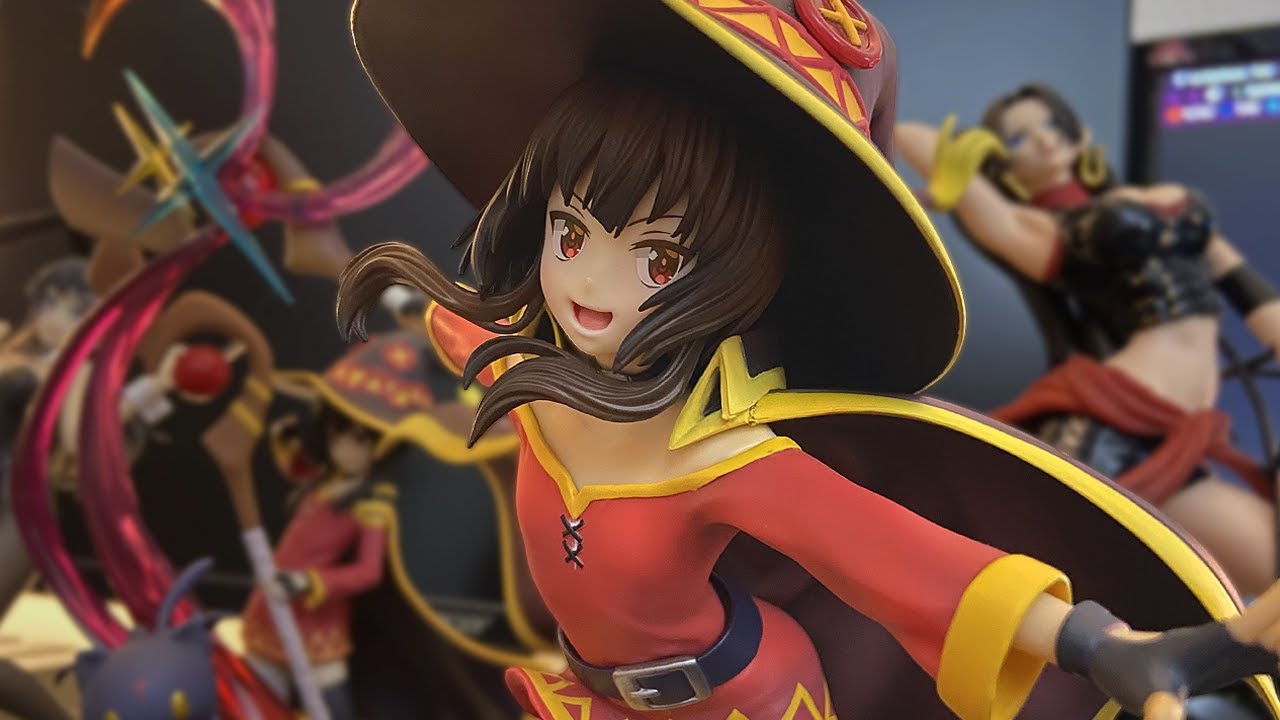 Konosuba Kurenai Densetsu Megumin Explosion Magic 1/7 Scale Figure Unboxing