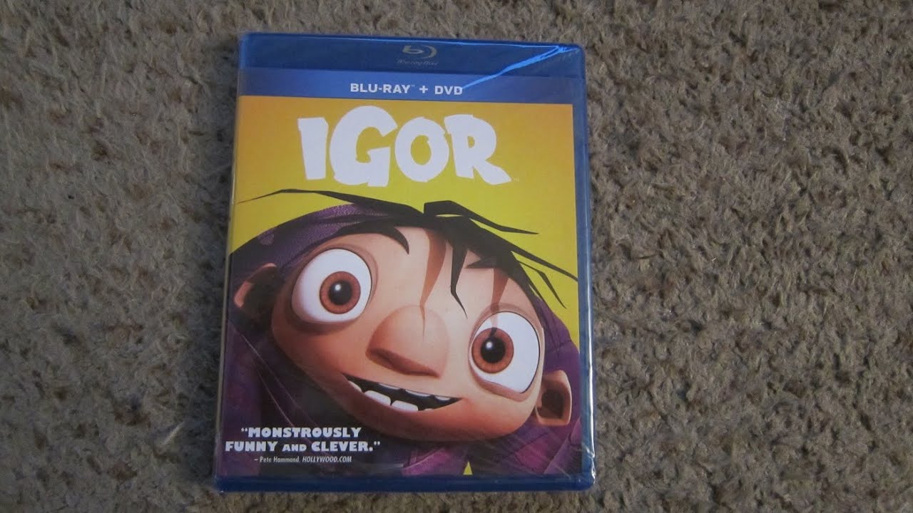Igor Blu Ray Unboxing