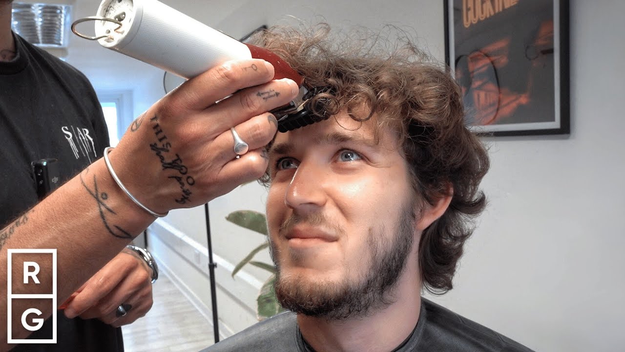 He Got a BUZZ Cut TRANSFORMATION for Summer (Long to SHORT #8 Buzz Cut)