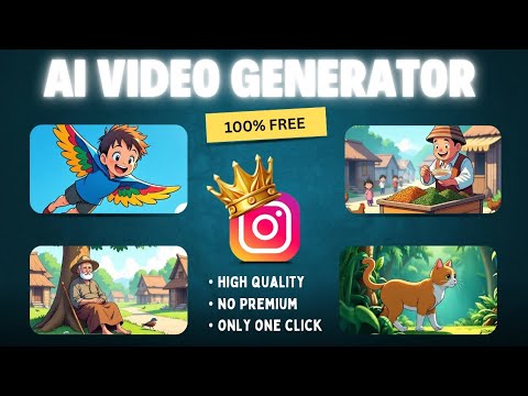 100% Free & Unlimited Al Video Generator | NO RUNWAY.ML | NO LEONARDO.AI