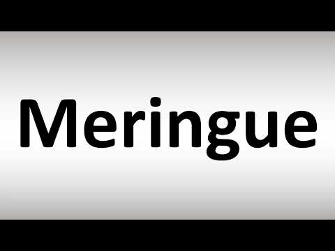 How to Pronounce Meringue?