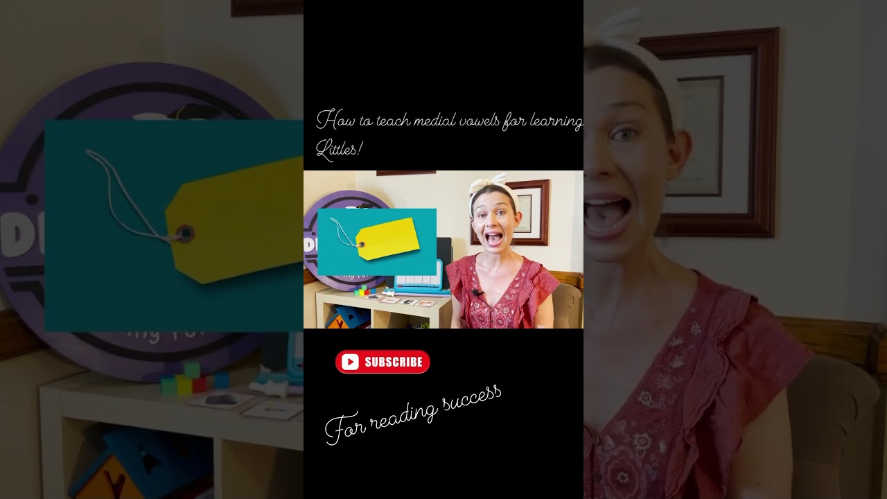 One Trick to Teach Short Vowels #shortvowels #phonemicawarenessforkindergarten #shorts