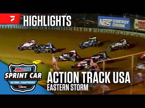 𝑯𝑰𝑮𝑯𝑳𝑰𝑮𝑯𝑻𝑺: USAC AMSOIL National Sprint Cars | Action Track USA | June 22, 2025