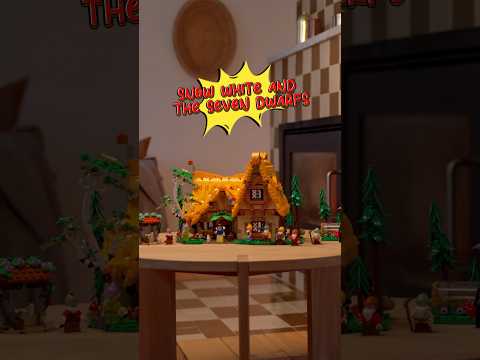 Snow White and the Seven Dwarfs #lego #trending #shorts