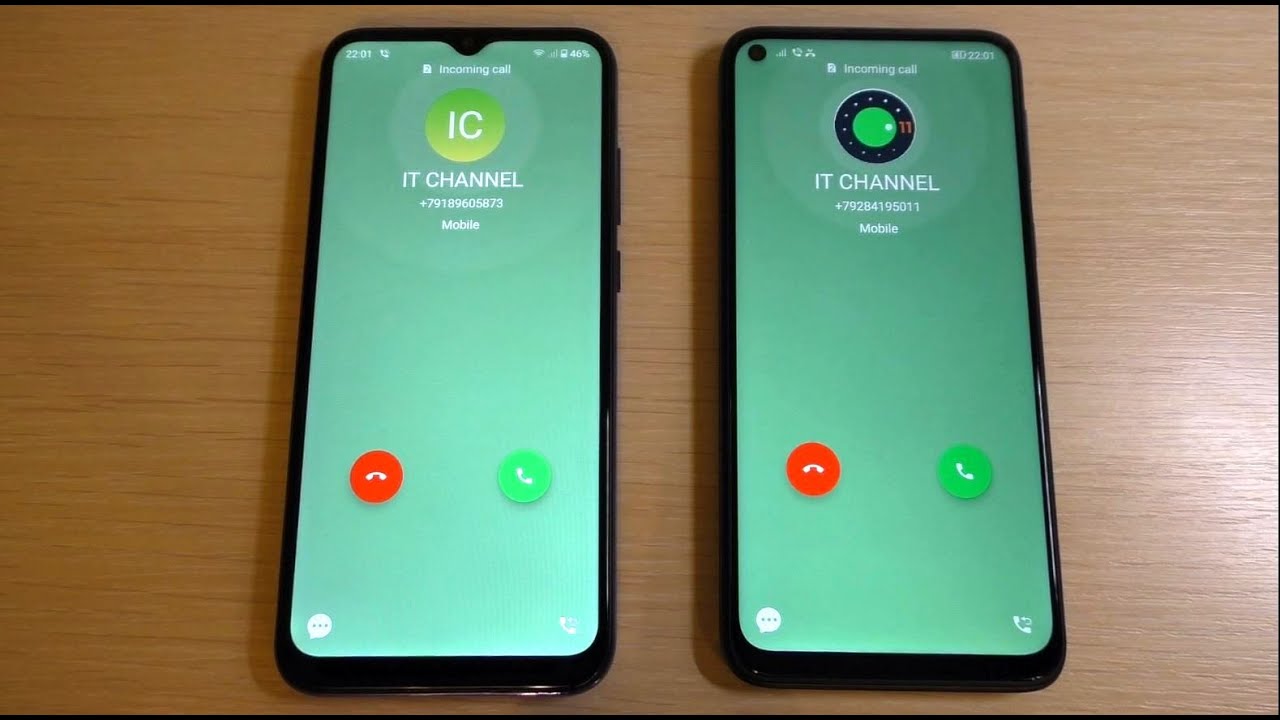Vsmart Joy 3+ vs Vsmart Joy 4 Incoming Call