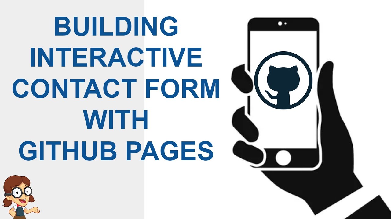 Building interactive email contact form with Github Pages -  FREE!!!