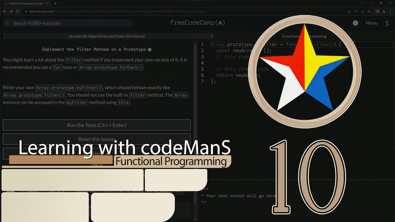 Implement the filter Method on a Prototype | Functional Programming | freeCodeCamp