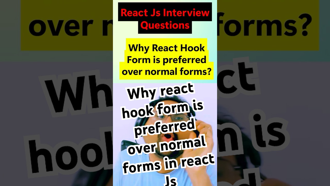 Why React Hook Form is Better? 😲 | 92 #easytoupgrade #reactjs