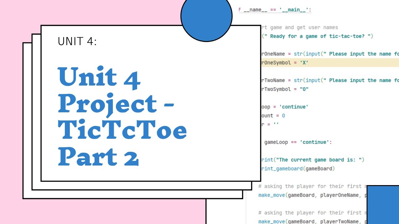 Python Unit 4 Project Part 2