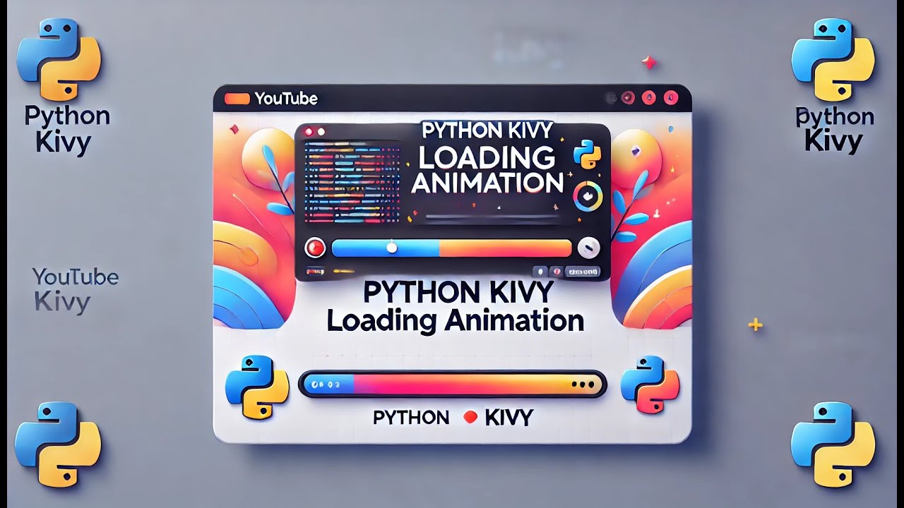 🔥 Python Kivy Loading Animation Tutorial | Smooth UI Animations for Apps