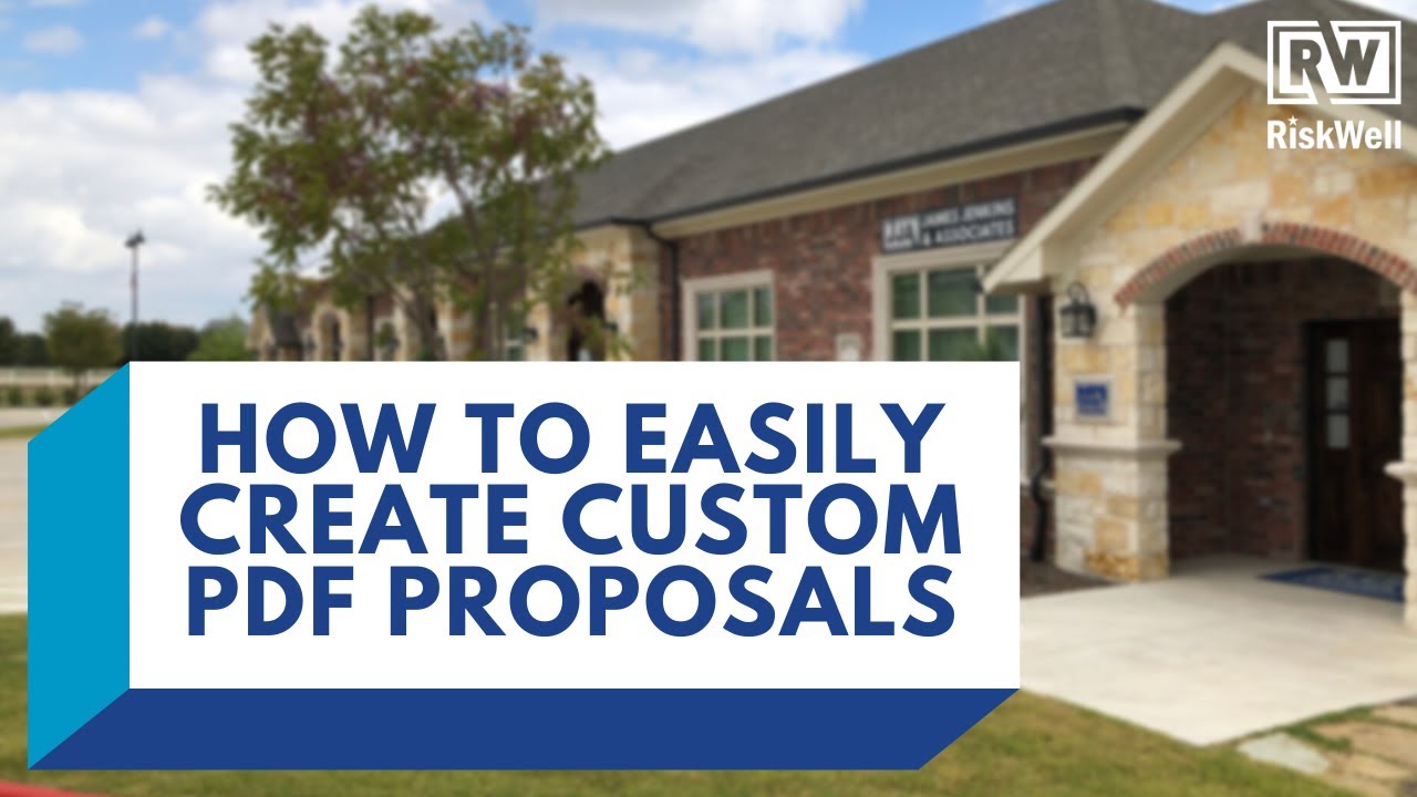 How To Make Custom PDF Proposals