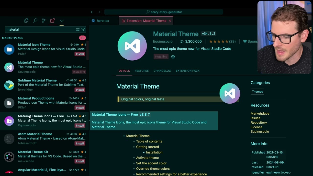 My favorite vscode themes I’ve used
