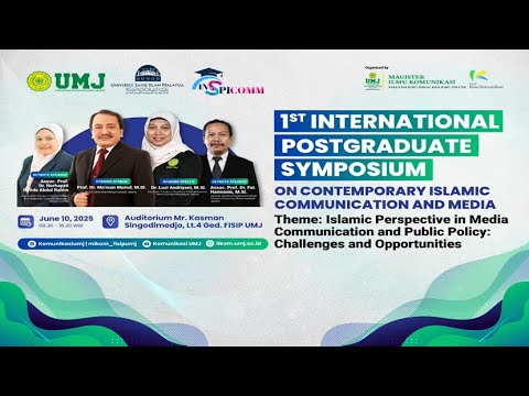 1st International Postgraduate Symposium UMJ & USIM | Sesi 2