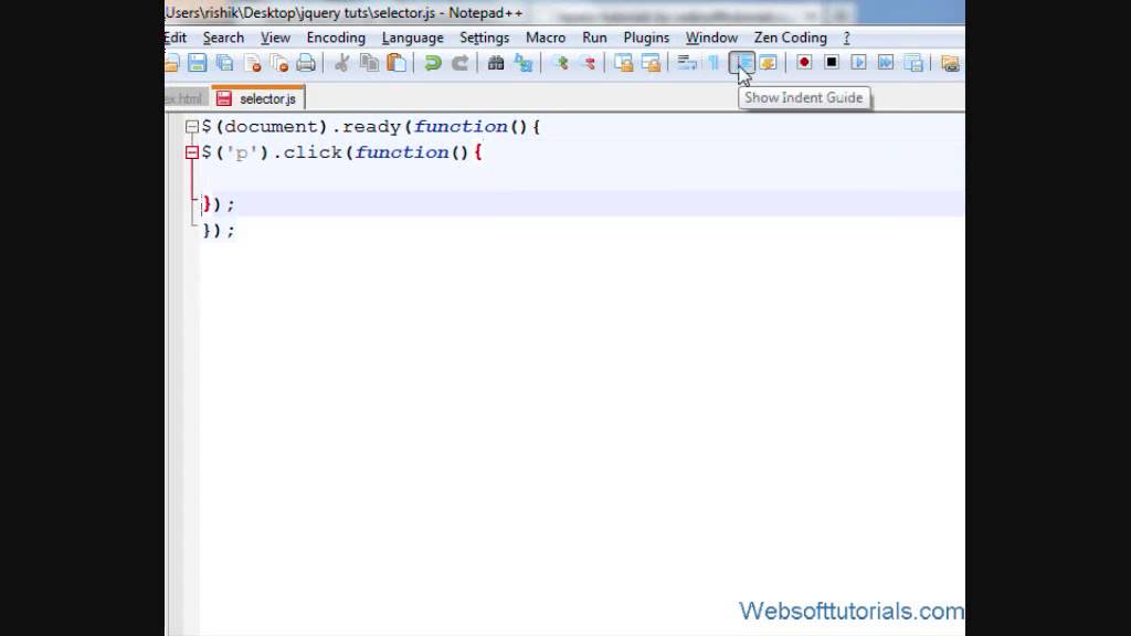 jquery tutorials for beginners - 13 - this selector in jquery