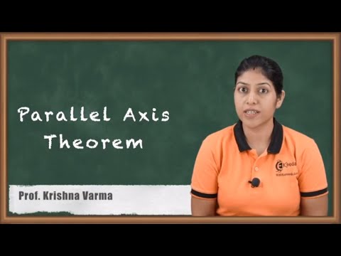 Parallel Axis Theorem - Moment of Inertia - GATE Engineering Mechanics Video Lecture ...