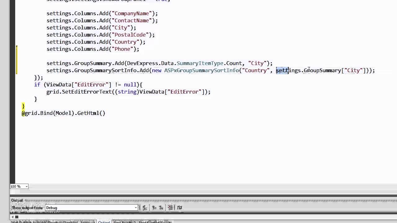 DevExpress ASP.NET MVC Grid: New Features