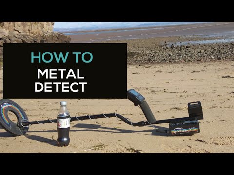 HOW TO METAL DETECT ON A BEACH