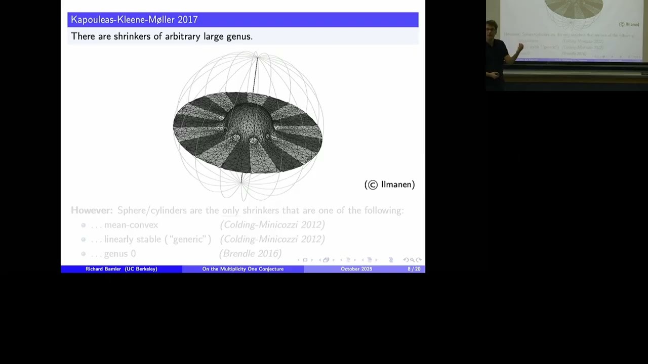ZhengTong Chern-Weil Symposium Autumn 2025: Richard Bamler (UC Berkeley)