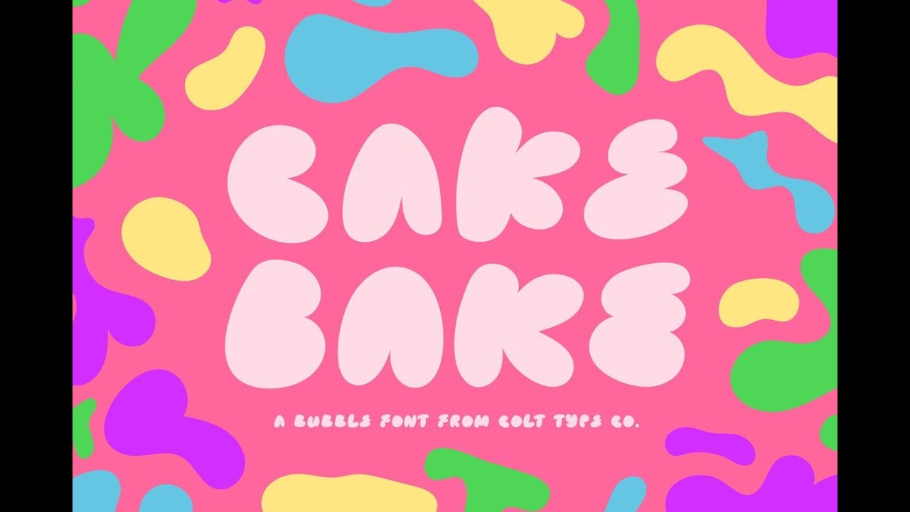Cake Bake Font Download