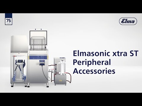 Elmasonic xtra ST with peripheral accessories