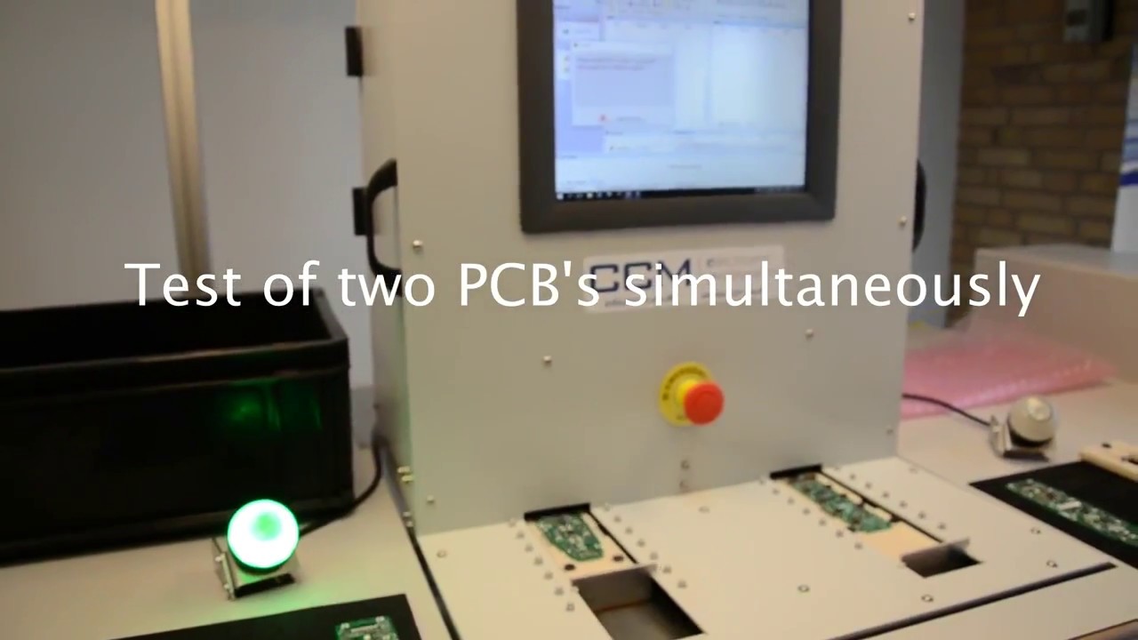 PCB test station, for testing LEDs and programming MCU