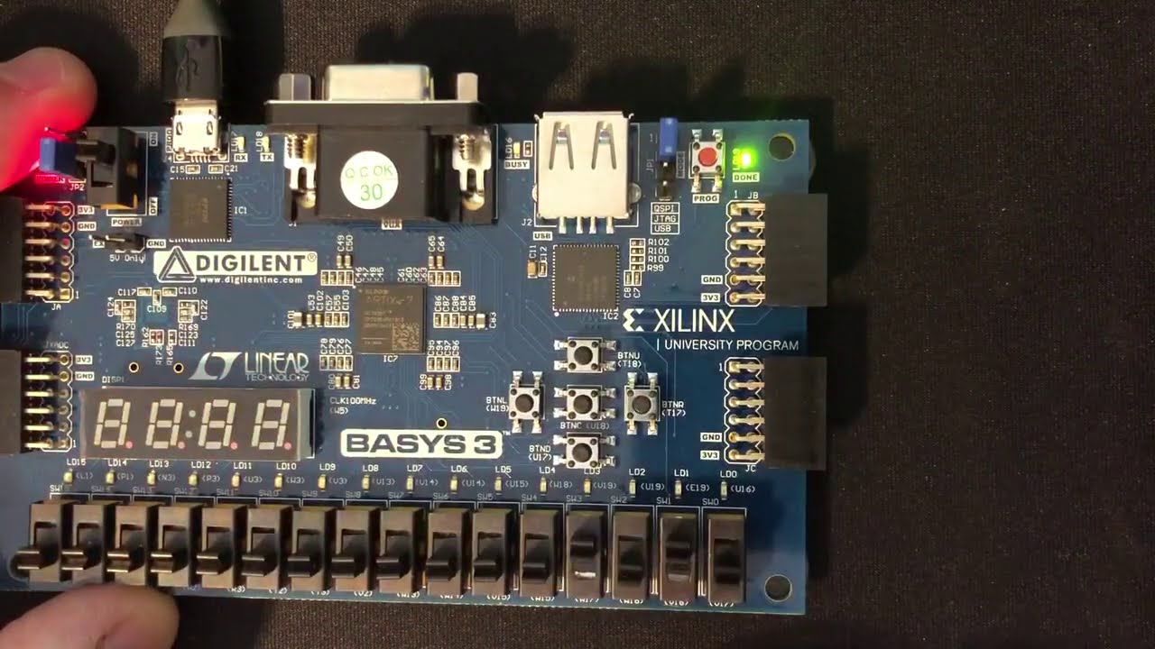 SevenSegment Decoder Lab 2 Demo ECE 274 A