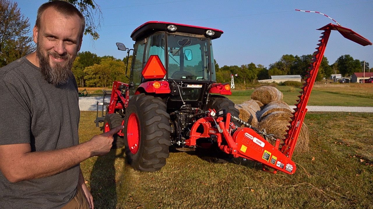 New Sickle Bar Mower - Better Than a Drum Mower?