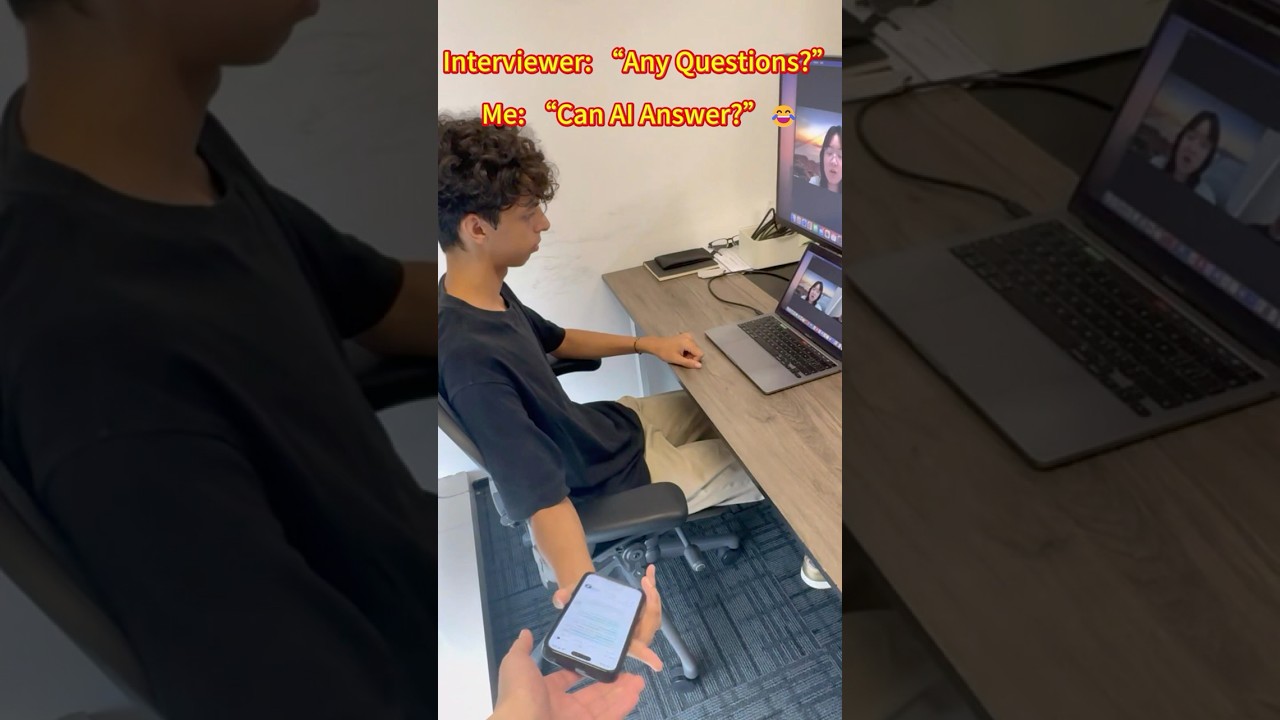 Interviewer: “Any Questions?” Me: “Can AI Answer?”