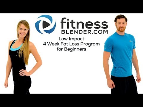 Low Impact 4 Week Fat Loss Program for Beginners Now Available!