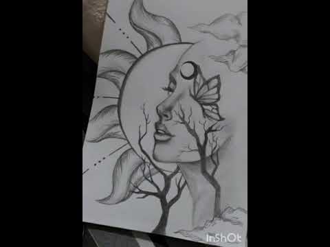 Nature Art drawing/ meaningful drawing # pencil sketch # Art# sketches # shorts