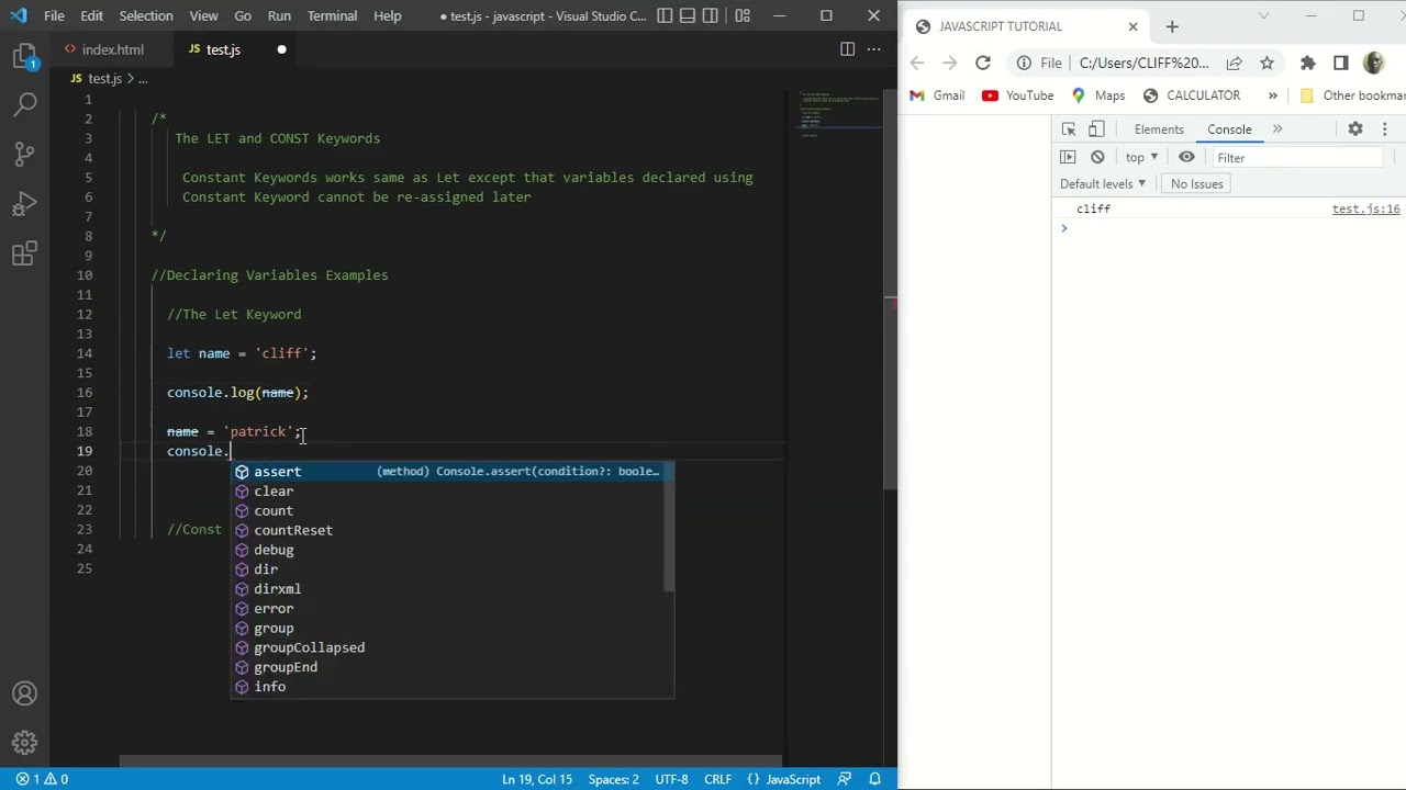 STOP Using var! Learn let & const the RIGHT Way (JavaScript Tutorial)
