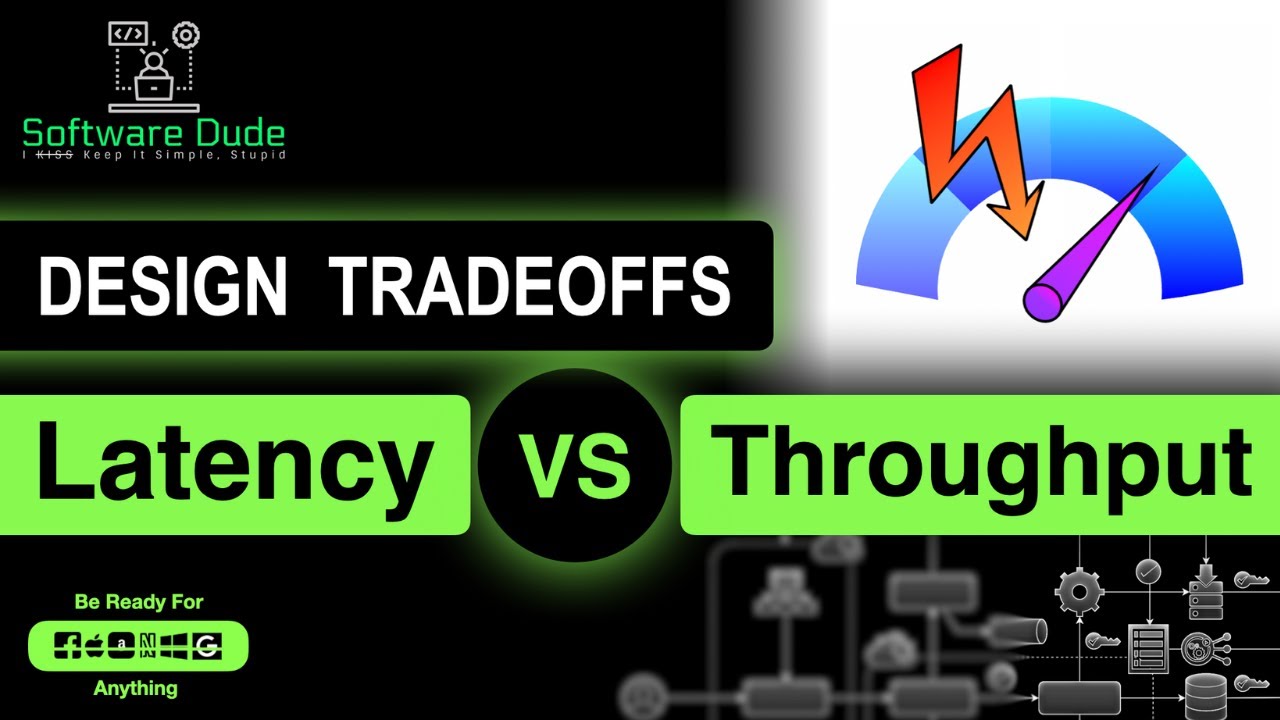 Latency vs Throughput | System Design Tradeoffs | What is Latency | What is Throughput