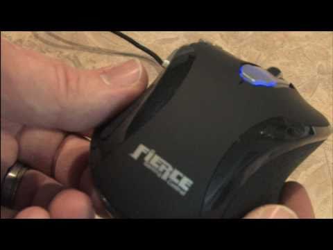 Classic Game Room - FIERCE GAMING CONTROL laser mouse review