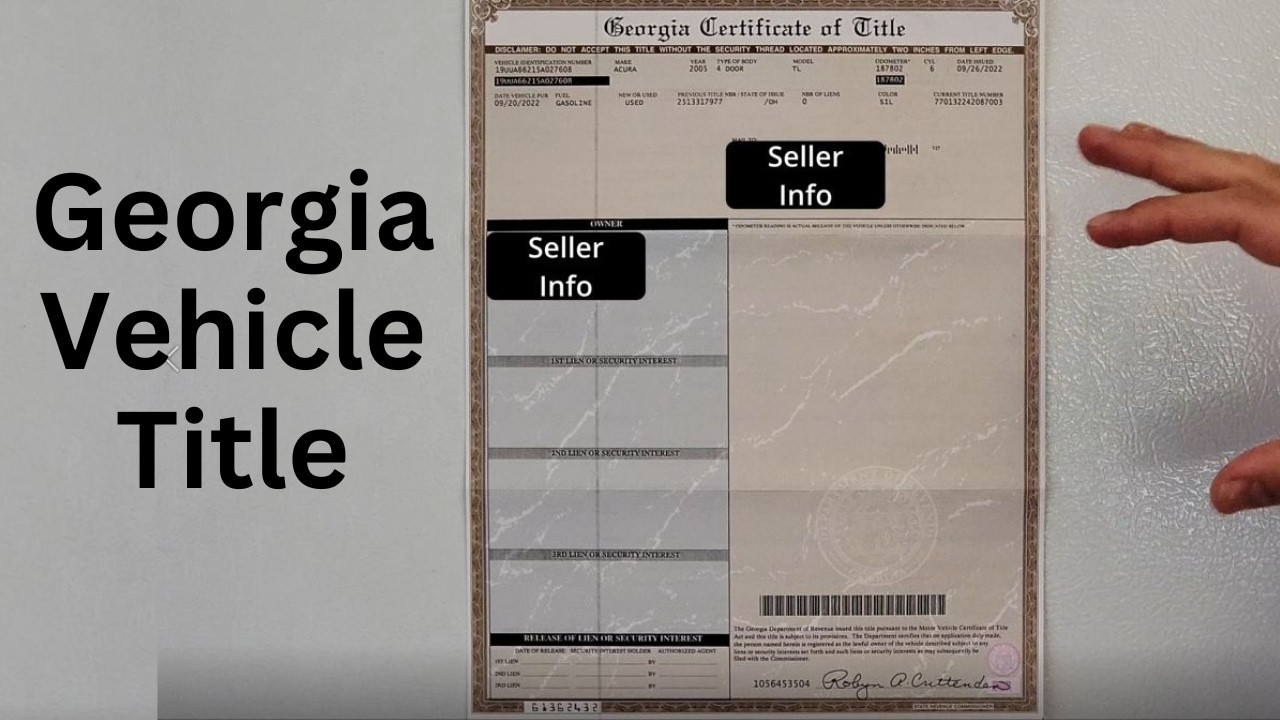 How to Transfer a Georgia Vehicle Title