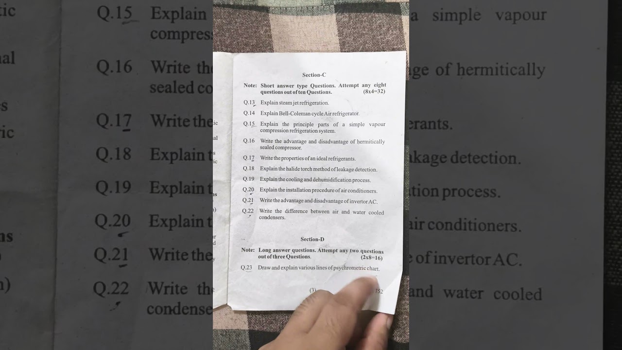 HSBTE Polytechnic Previous Year Question Paper | Haryana Diploma Exam Preparation 2025| mechanical