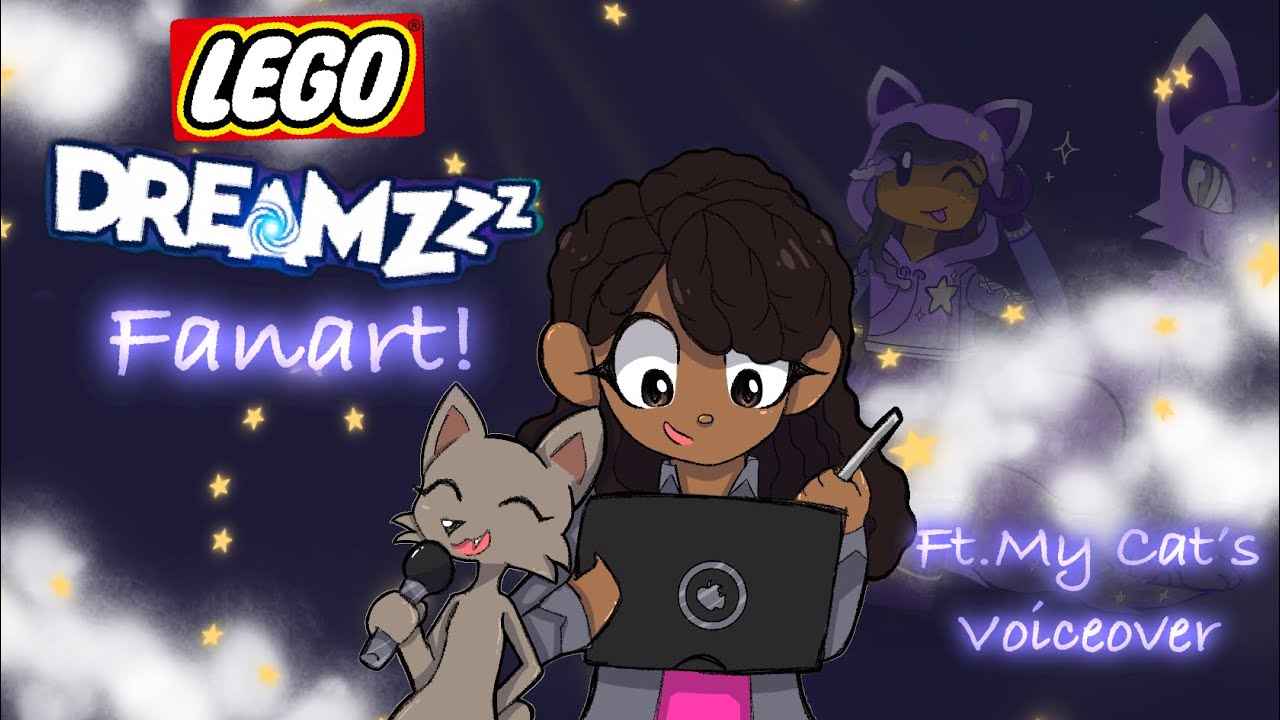 Drawing Myself As A Dream-Chaser!? @LEGO Dreamzzz Fanart