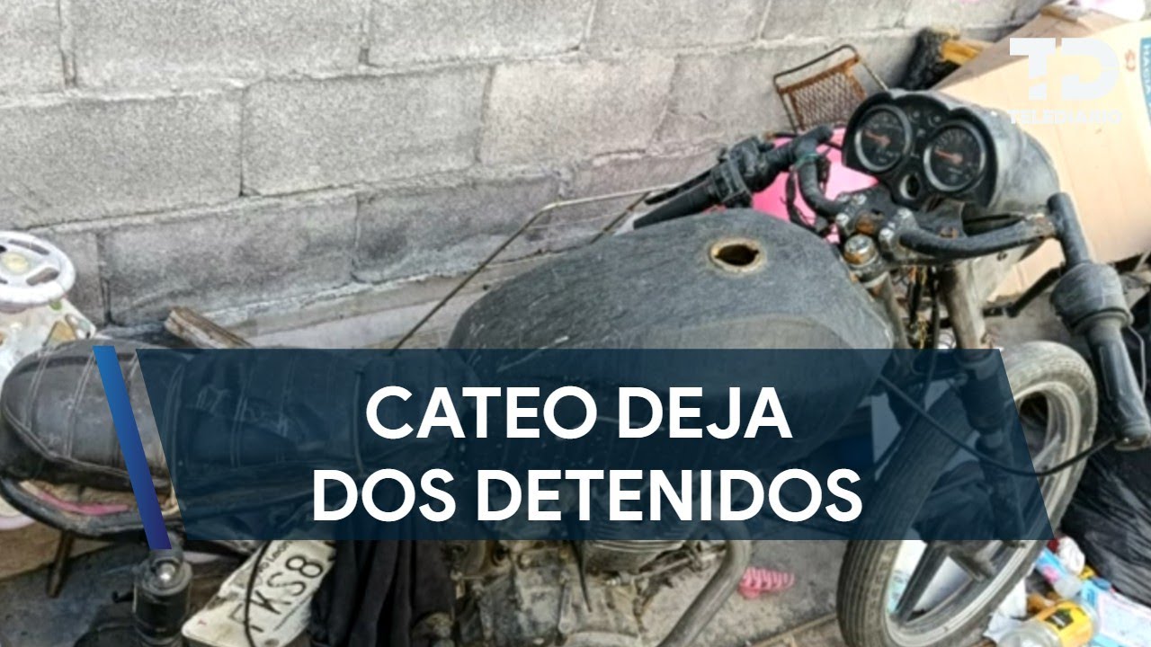 Cateo deja dos detenidos con droga en el Fraccionamiento San Miguel en Escobedo