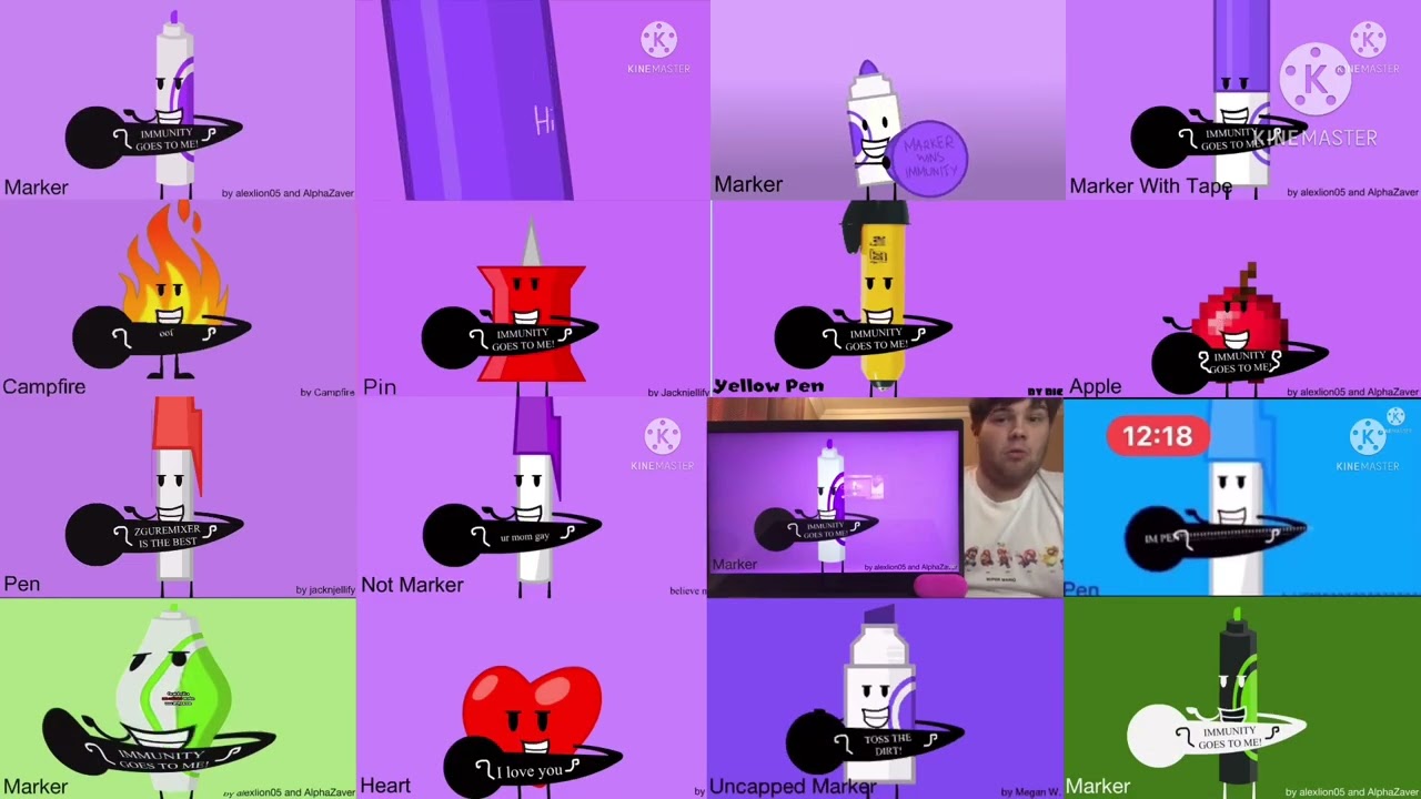 Bfdi auditions 16 parison 1