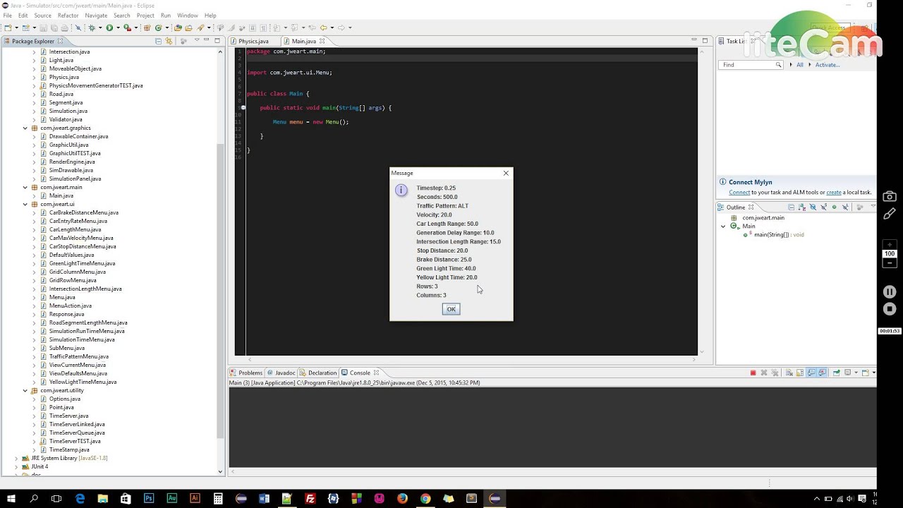 Traffic Simulator (Java)