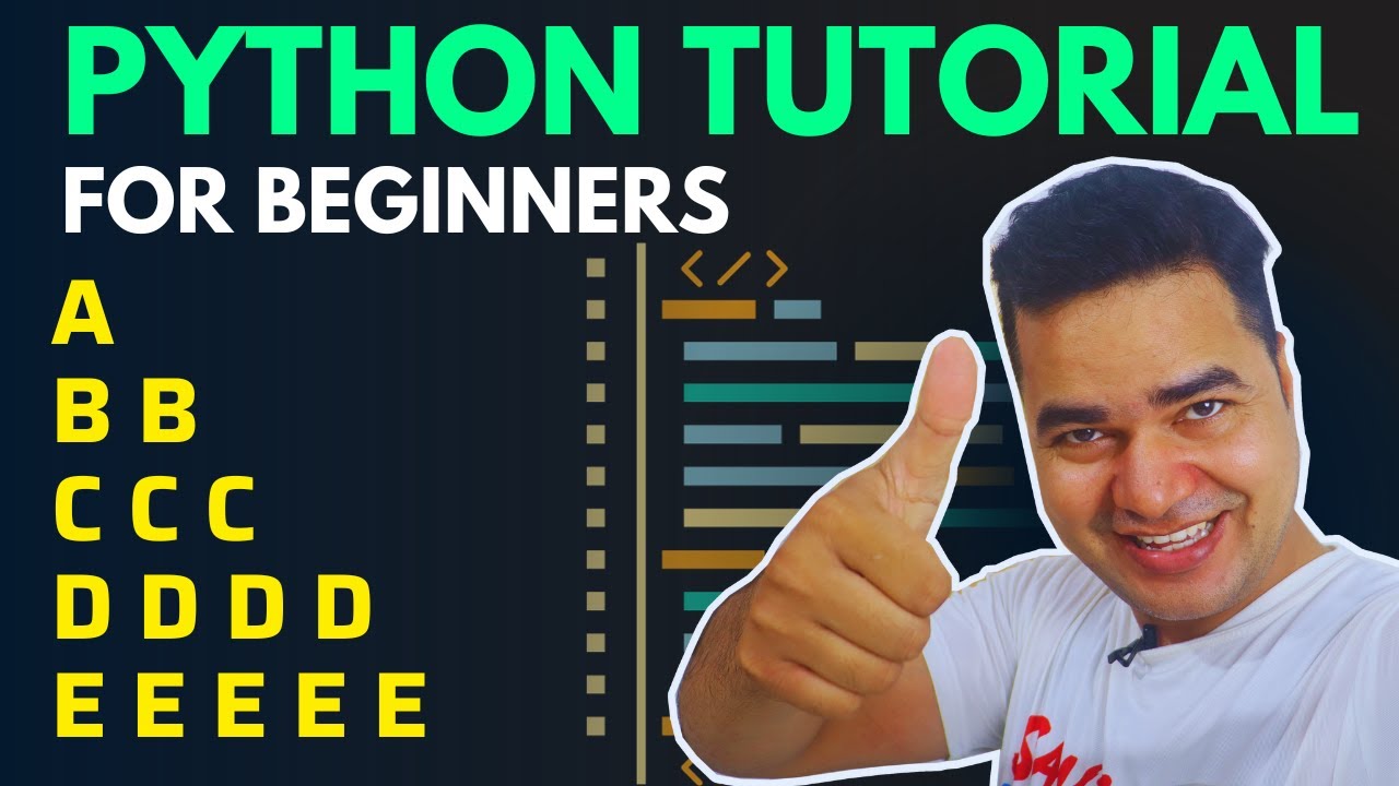 Python Tutorial for Beginners | Printing Alphabets Pattern in Python #6