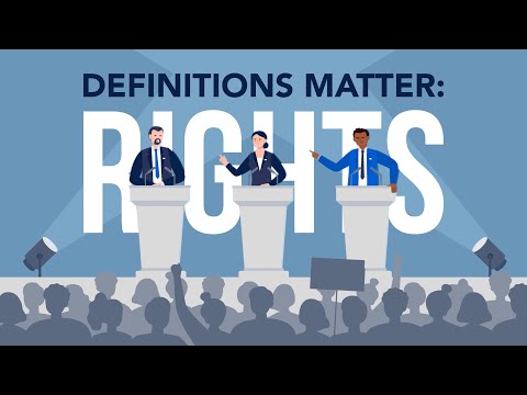Definitions Matter: Rights
