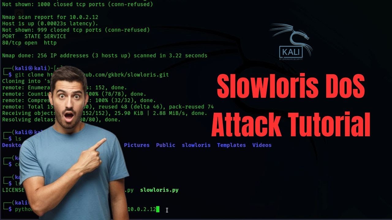 How to Perform a Slowloris DoS Test Safely | Ethical Hacking Tutorial in Kali Linux