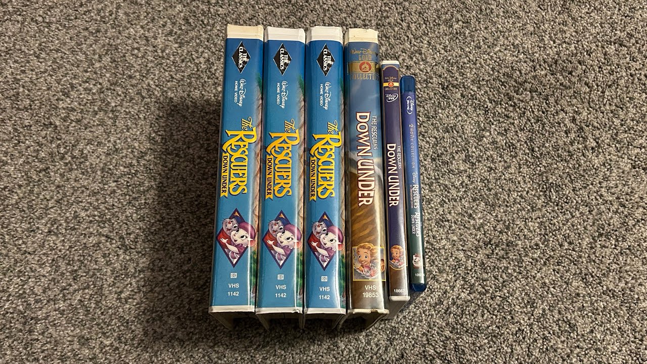 The Rescuers Down Under (1990) Comparison Video: 35th Anniversary Edition