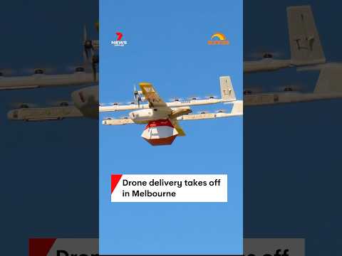 Drone delivery takes off in Melbourne