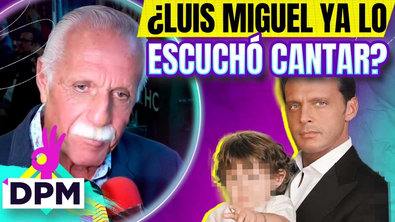 Daniel es el hijo de Luis Miguel que podría haber heredado su talento vocal Daniel es el hijo de Luis Miguel que podría haber heredado su talento vocal