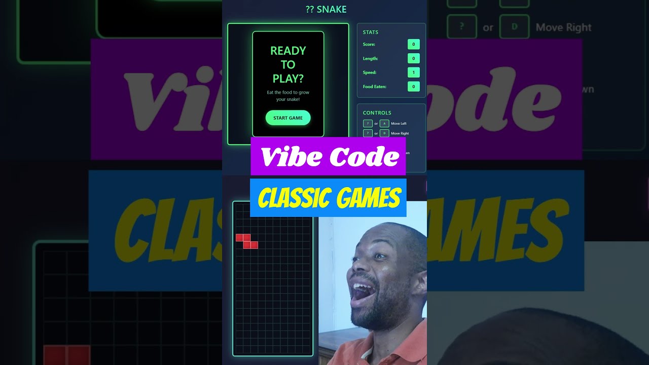 Vibe Coding Classic Games - GitHub Copilot Visual Studio 2026 #githubcopilot