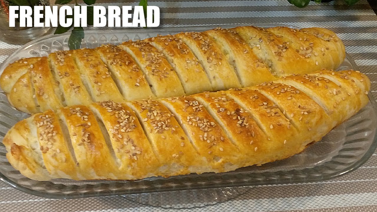BEST HOMEMADE '' FRENCH BREAD '' YOU WILL EVER EAT | Shine Cuisine